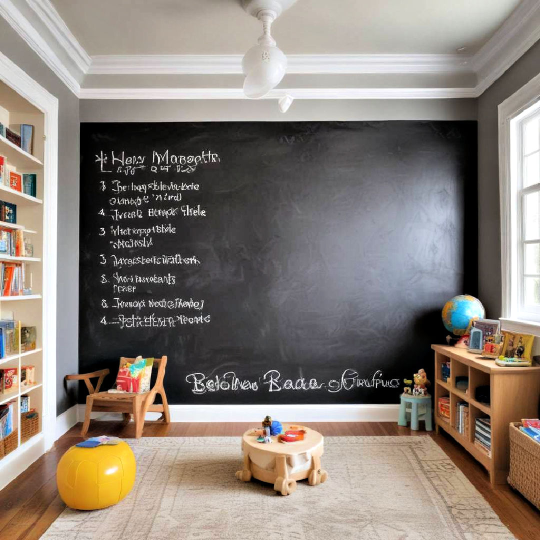 25 Chalkboard Wall Ideas for Every Room in Your Home