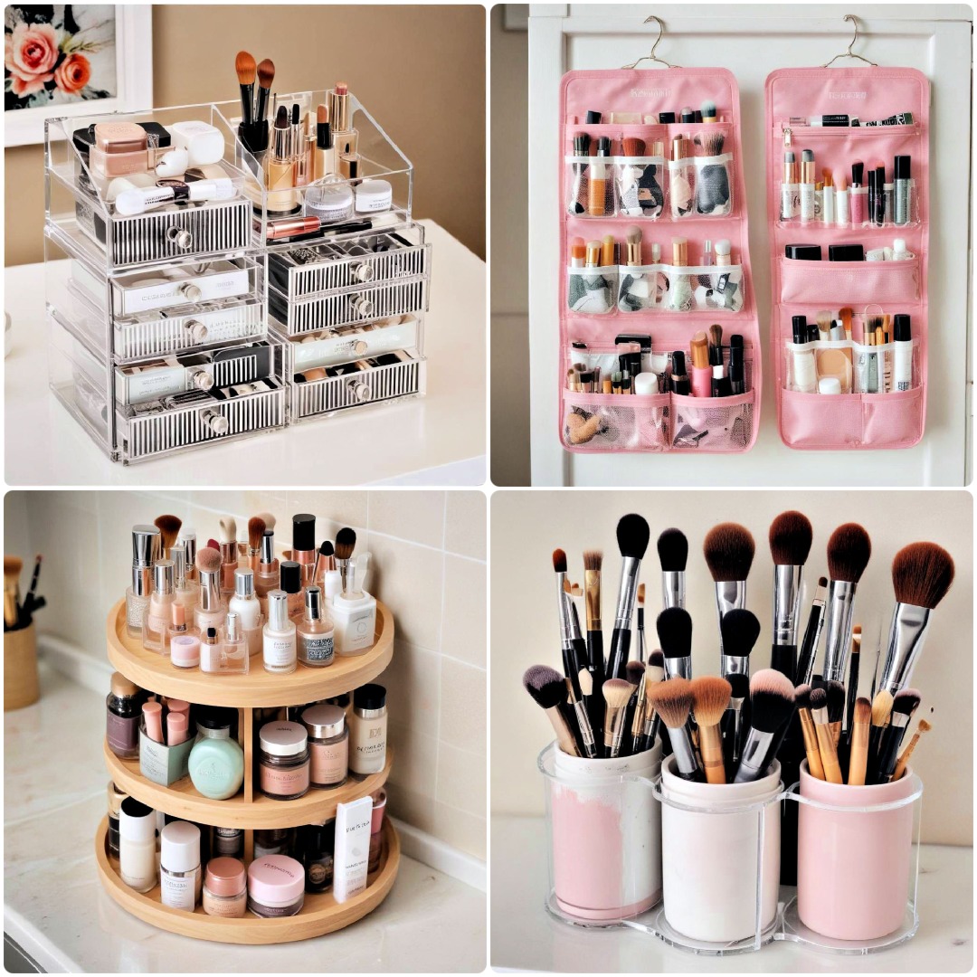 20 Makeup Organizer Ideas To Conquer Beauty Clutter