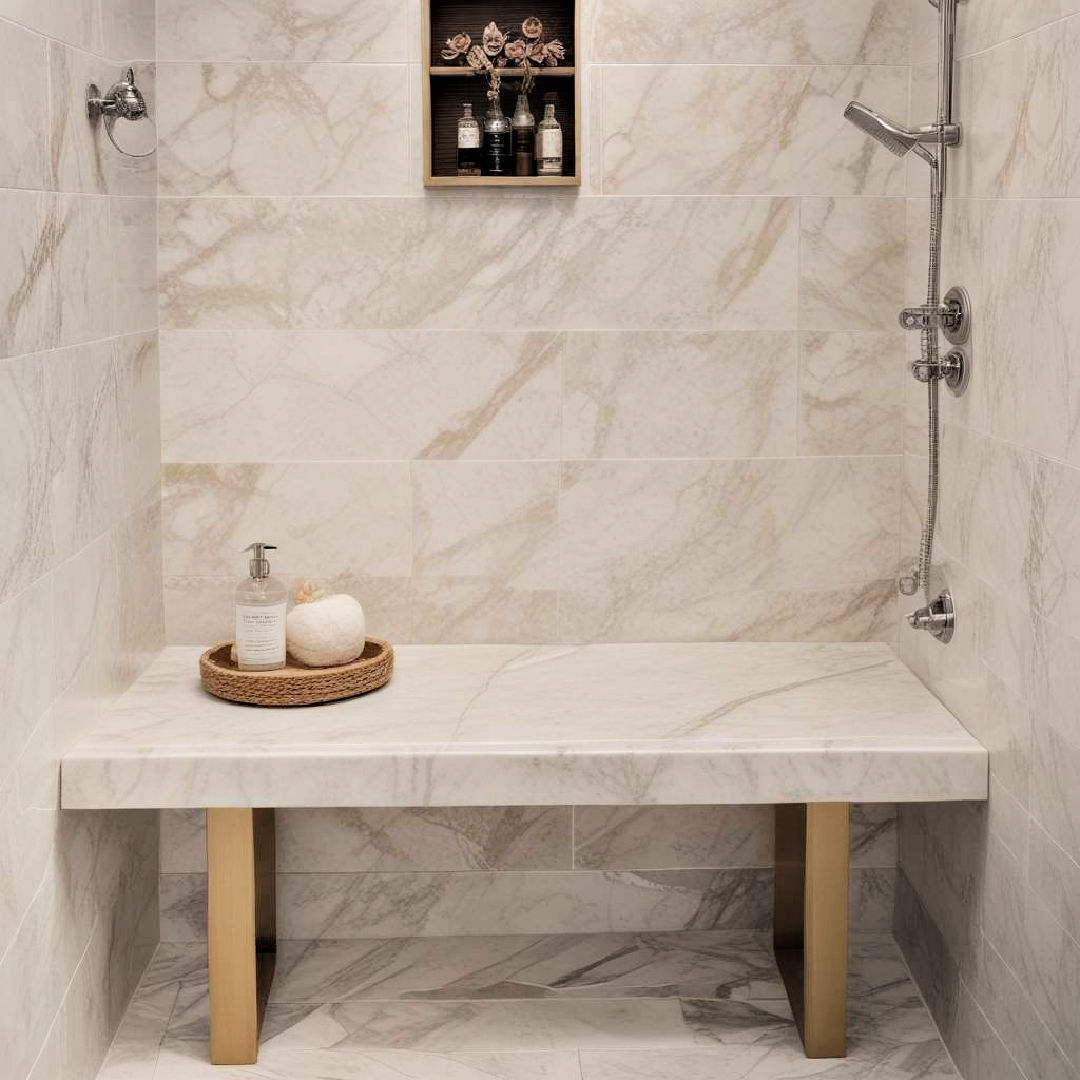20 Shower Bench Ideas for a Serene Bathroom Oasis