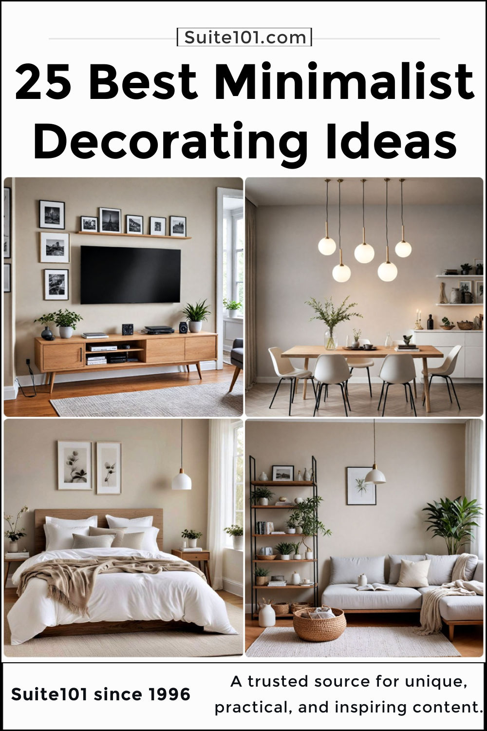 25 Minimalist Decorating Ideas for Maximum Impact