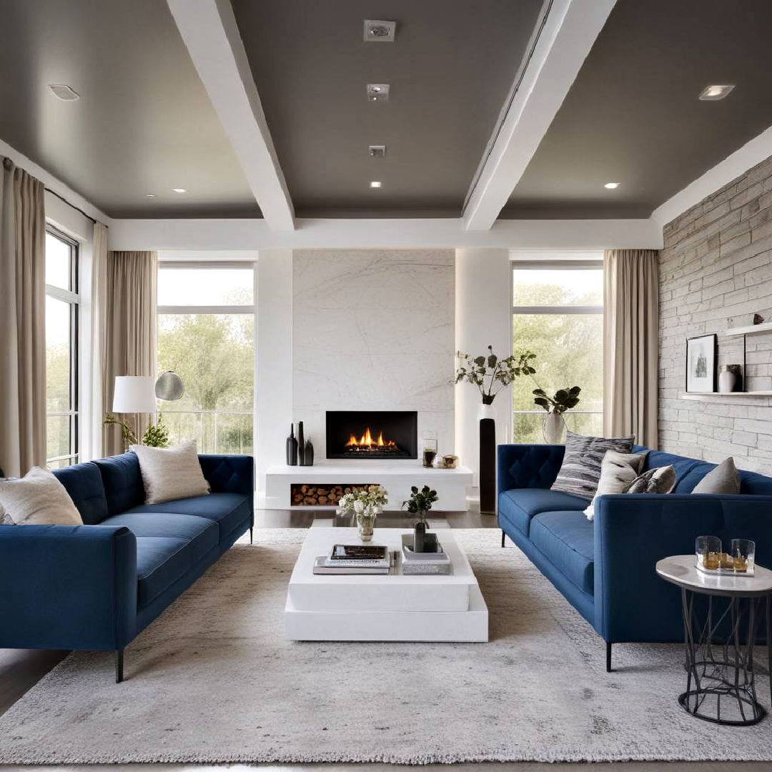 40 Blue Living Room Ideas for a Cozy and Inviting Space