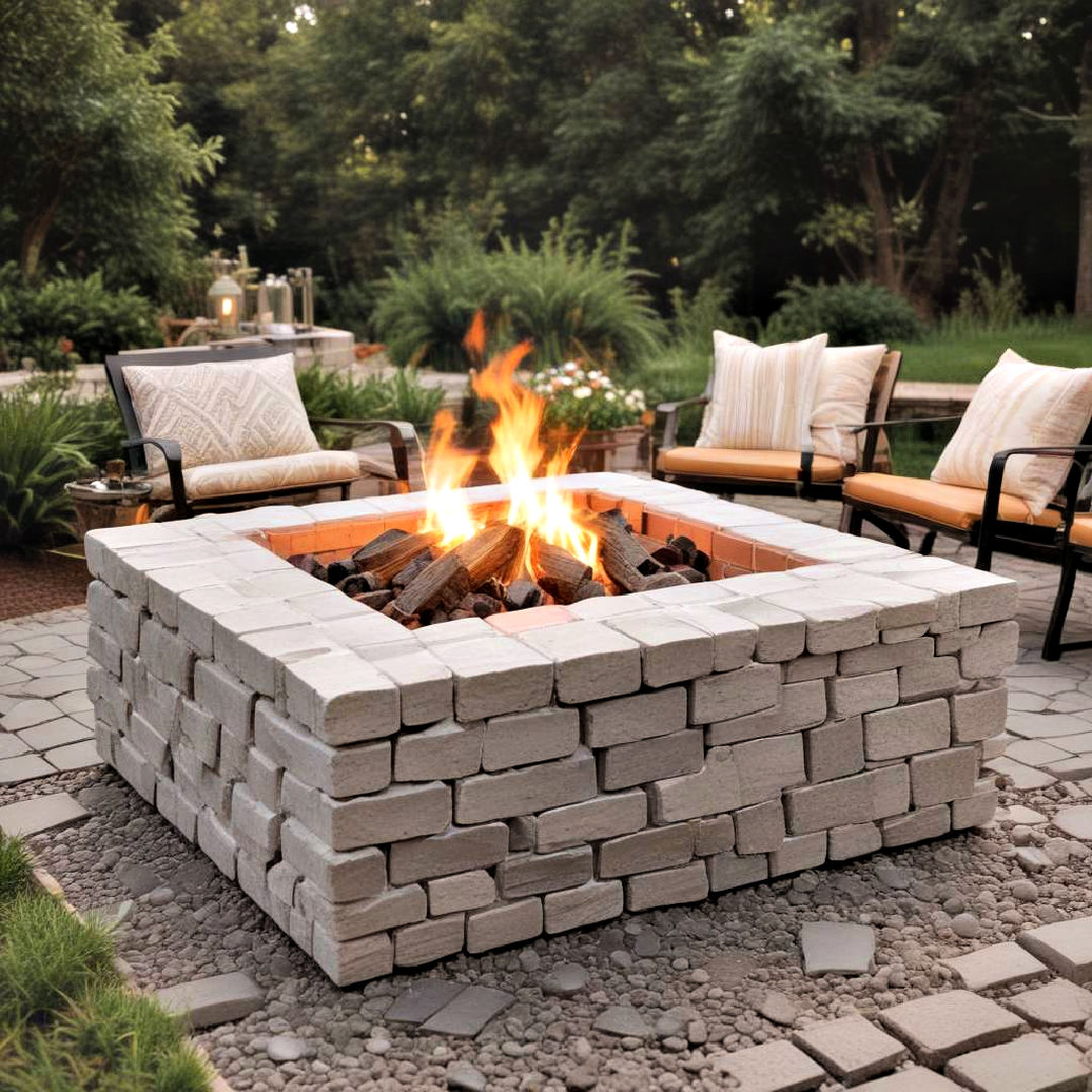 25 Brick Fire Pit Ideas That Will Impress Your Guests
