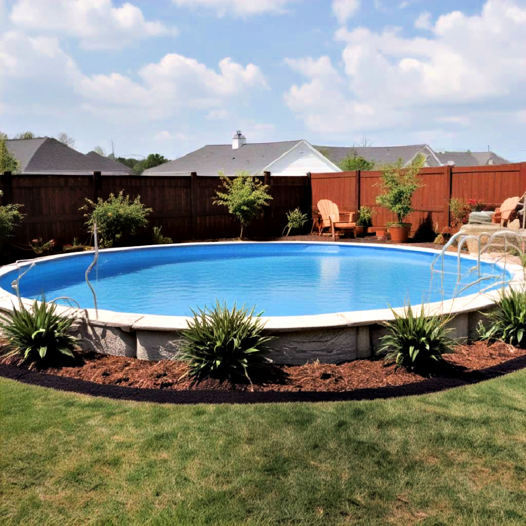25 Above-Ground Pool Landscaping Ideas and Designs