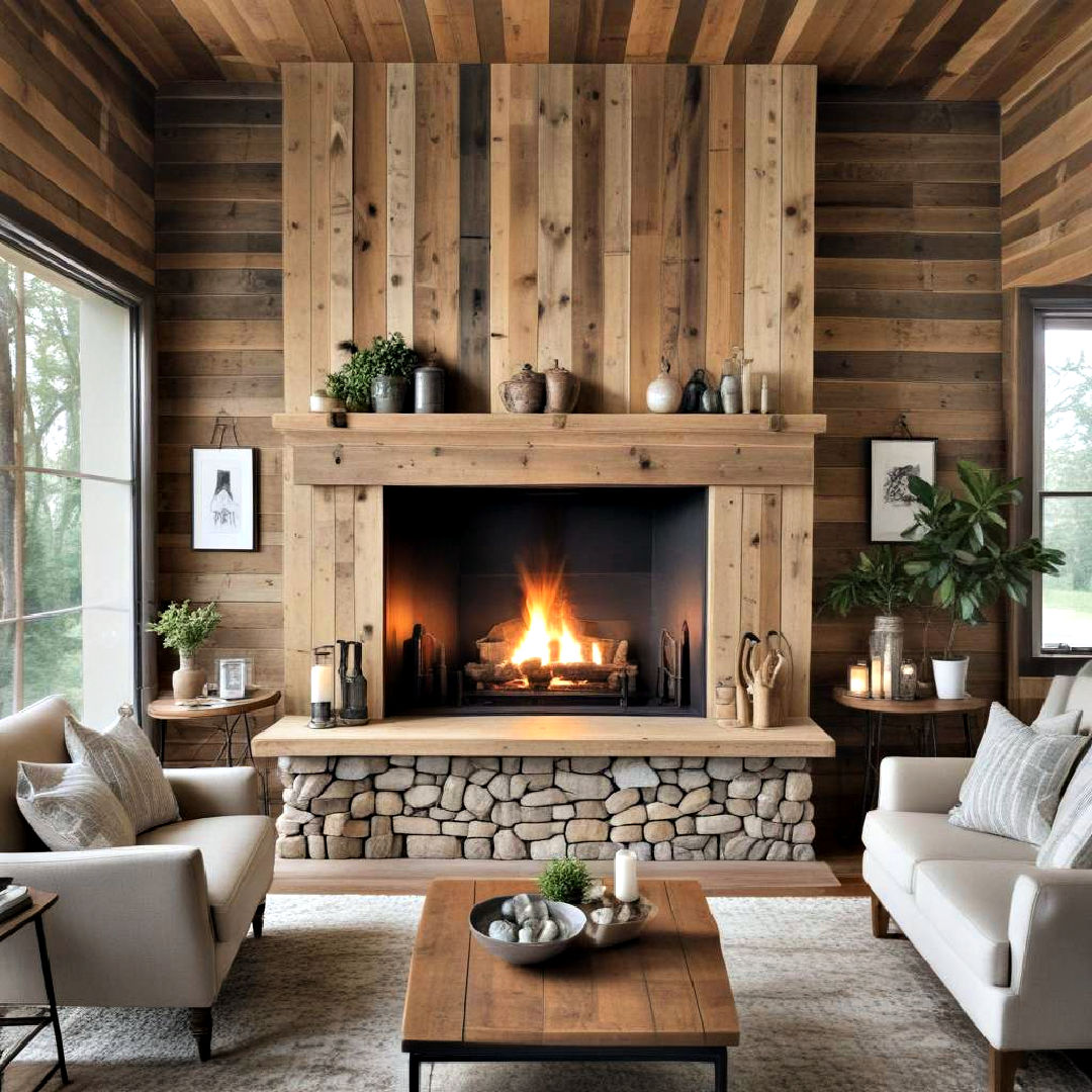 25 Farmhouse Fireplace Ideas for a Timeless Look