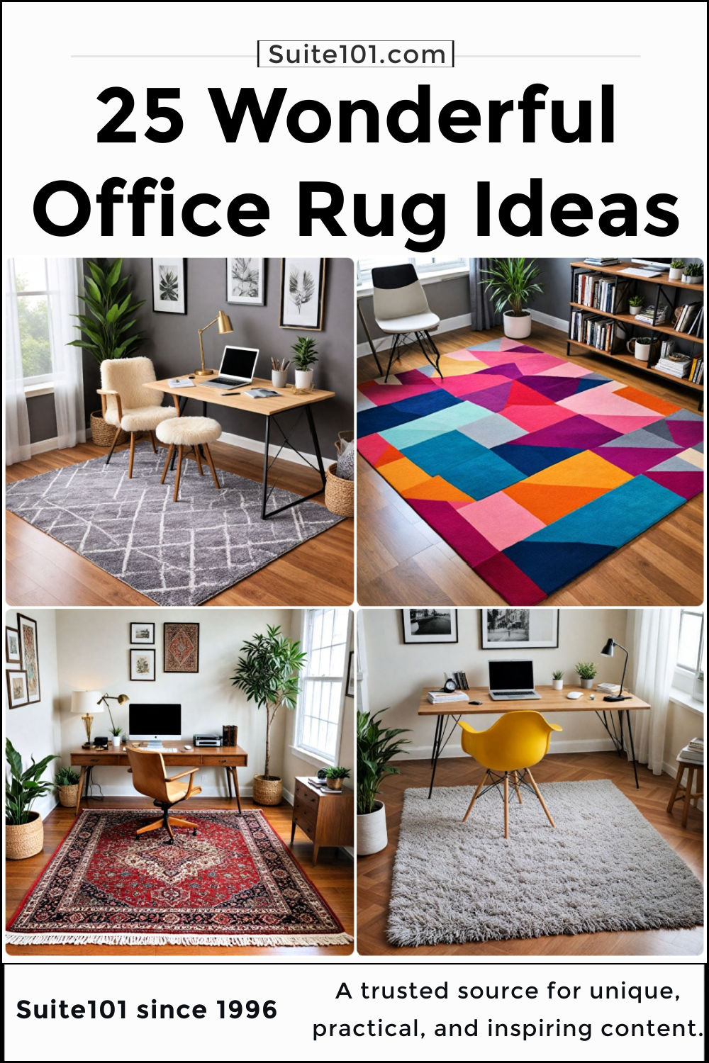 25 Office Rug Ideas For Every Budget & Style