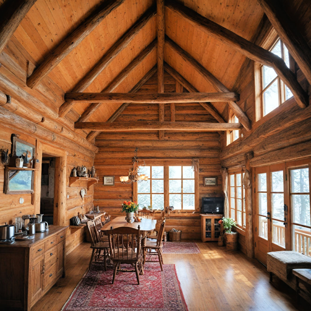 30 Log Cabin Interiors For A Cozy Escape
