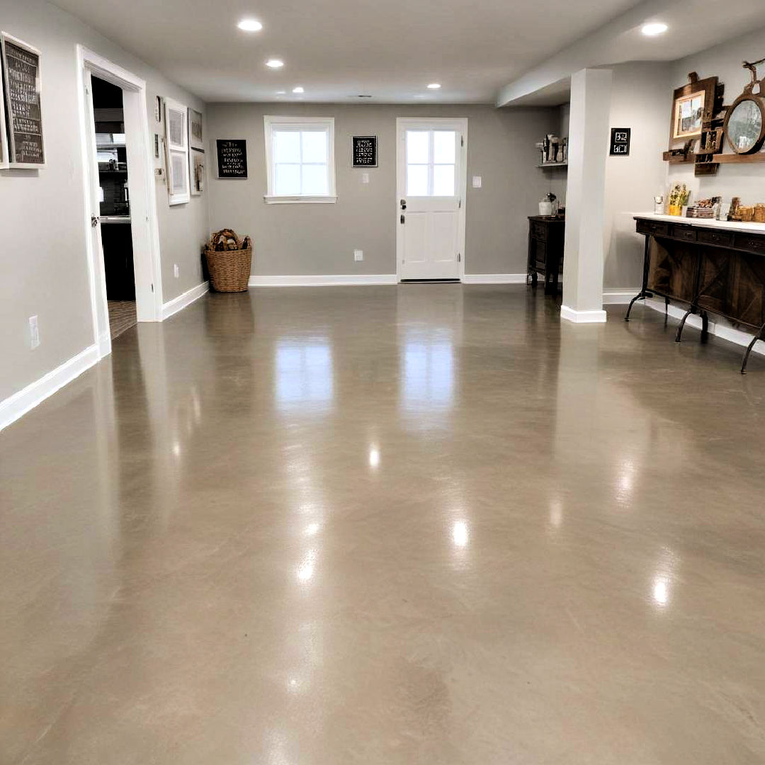 20 Basement Floor Ideas for a Timeless and Trendy Look