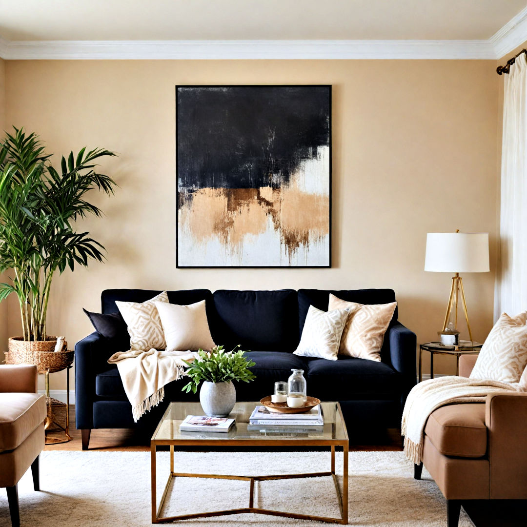 40 Black Couch Living Room Ideas for Modern Interiors