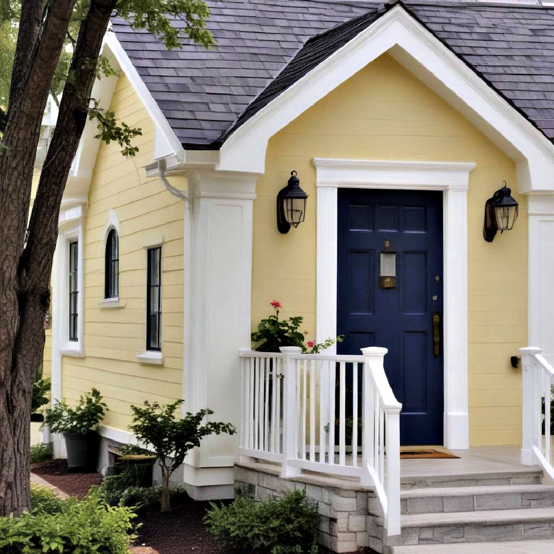 20 Yellow Exterior Ideas for a Cheerful Look