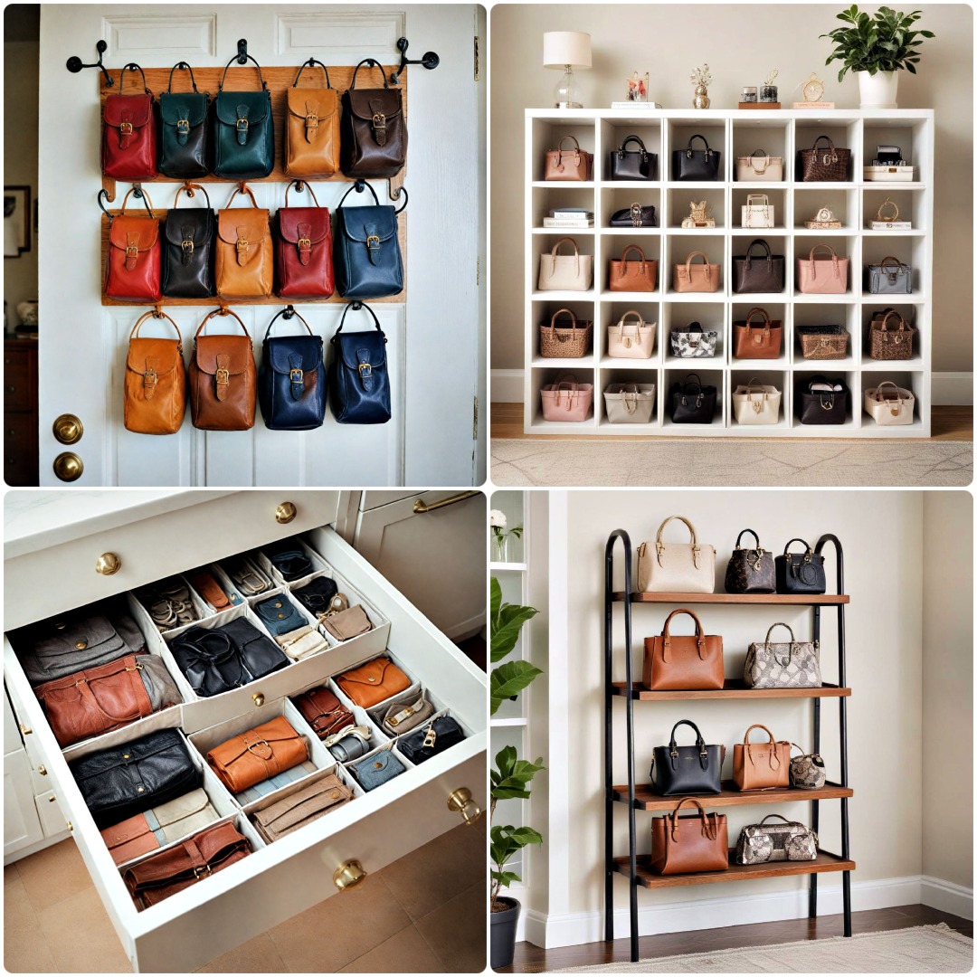 25 Purse Storage Ideas for Organizing Your Handbags