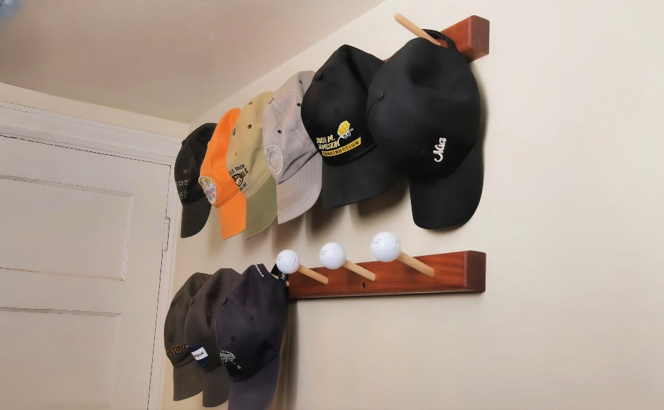 DIY Hat Rack - Step by Step Instructions