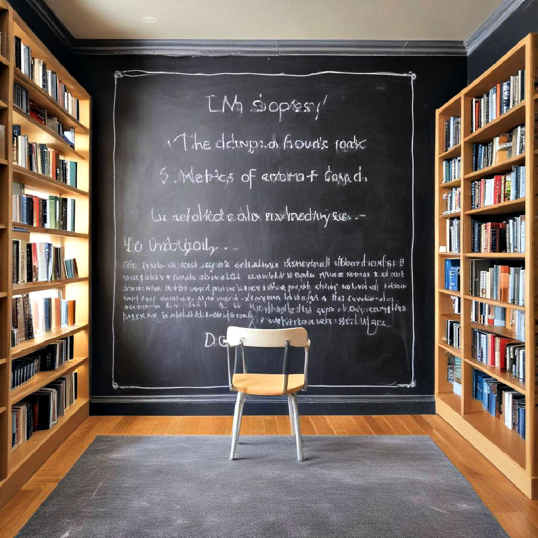 25 Chalkboard Wall Ideas for Every Room in Your Home