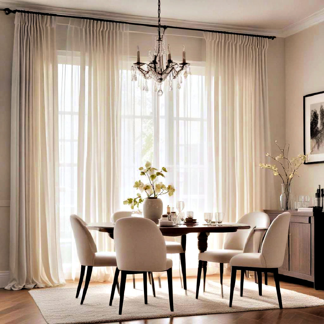 25 Dining Room Curtain Ideas to Match Your Decor