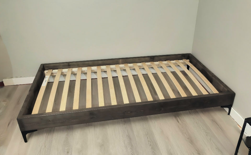 Simple DIY Bed Frame on a Budget