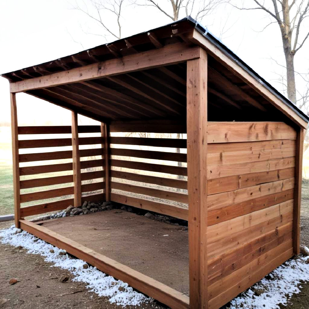 20 Wood Shed Ideas for Organized Wood Storing