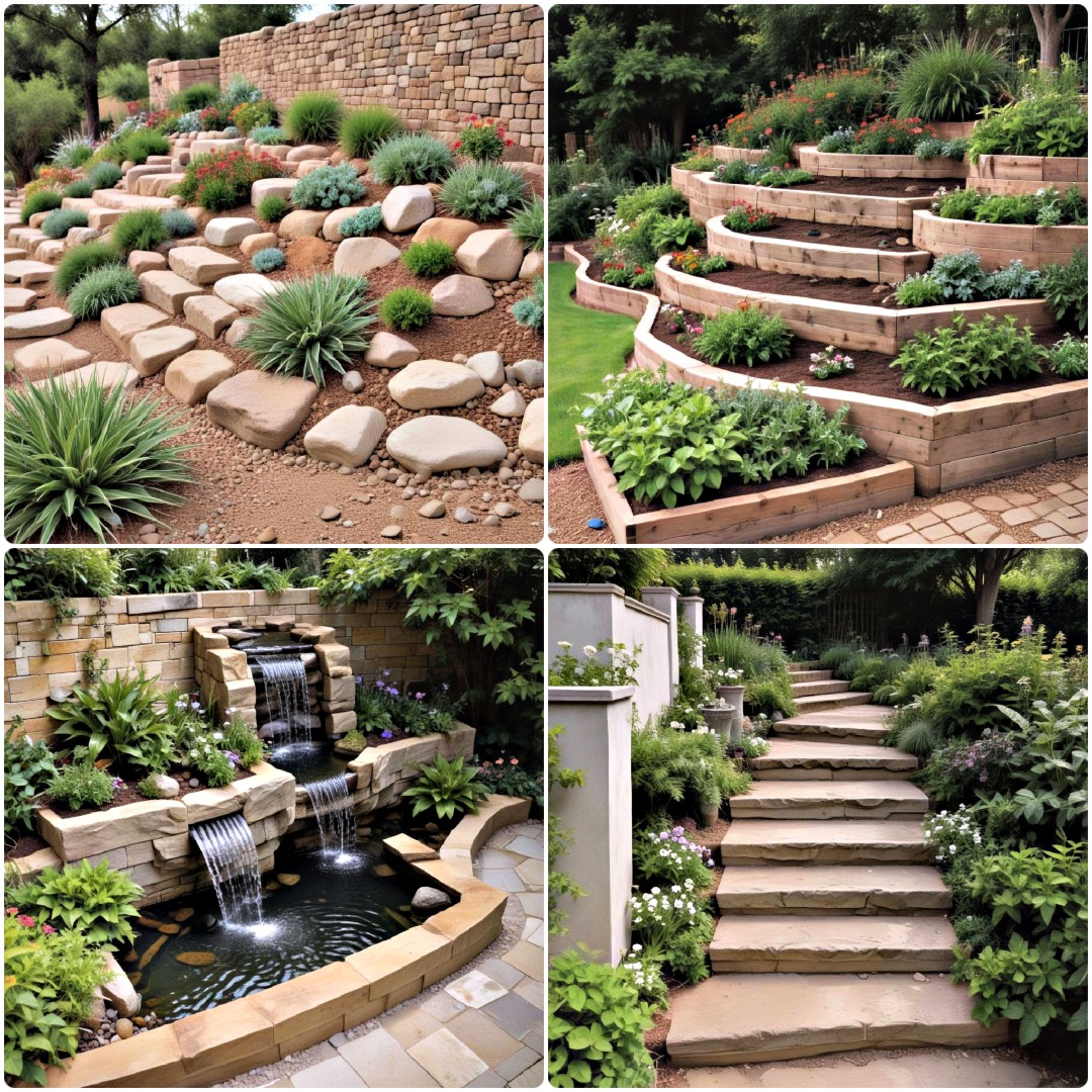 25 Sloped Garden Ideas to Enhance Your Landscape Design