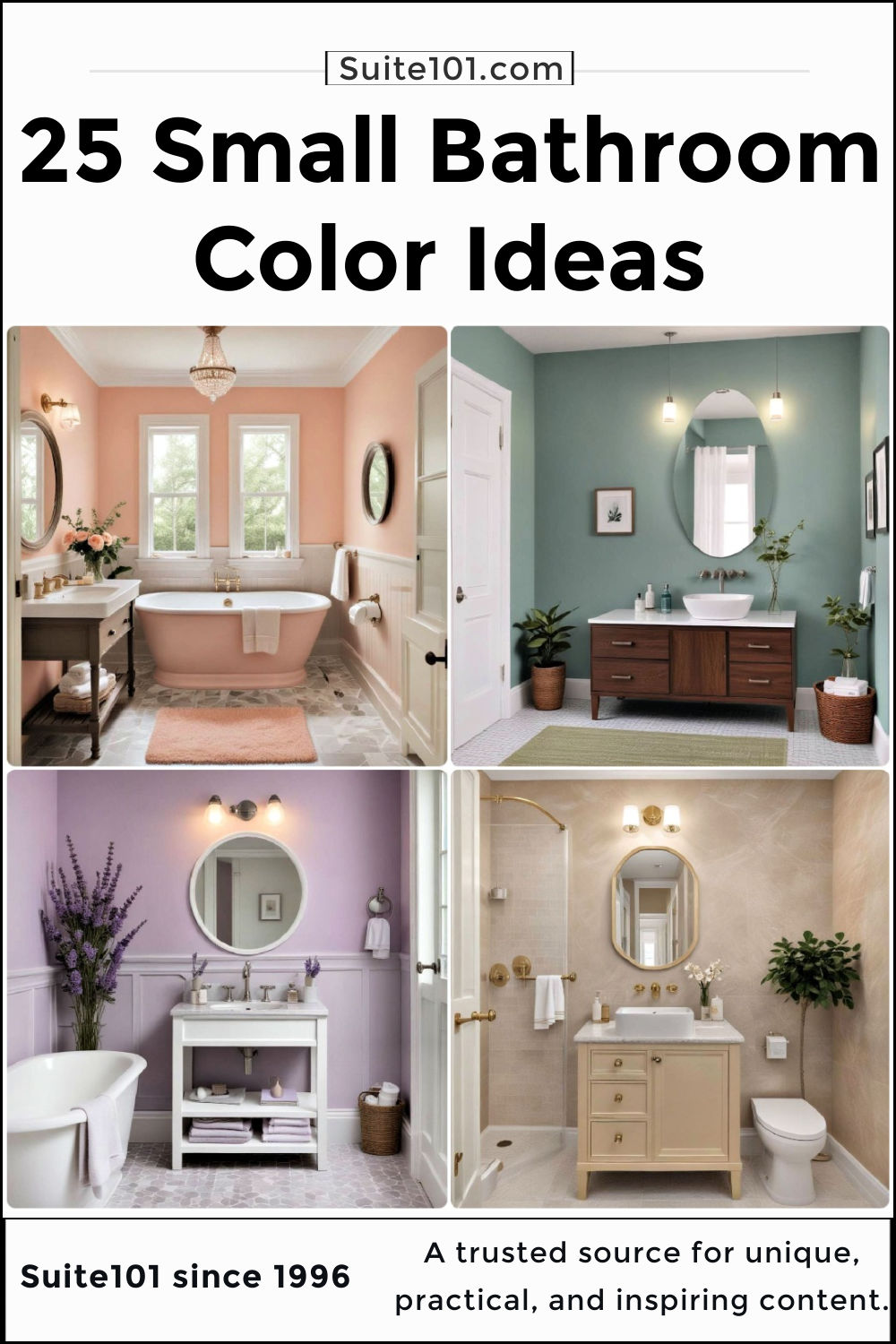 25 Small Bathroom Color Ideas for a Stylish Makeover