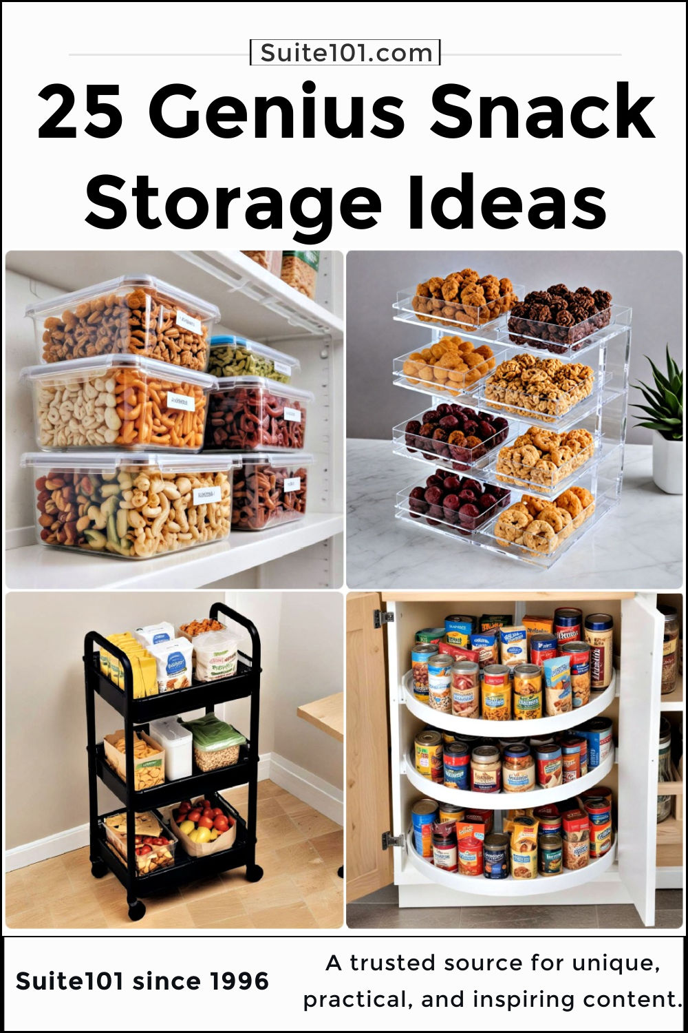 25 Snack Storage Ideas to Save Time & Money