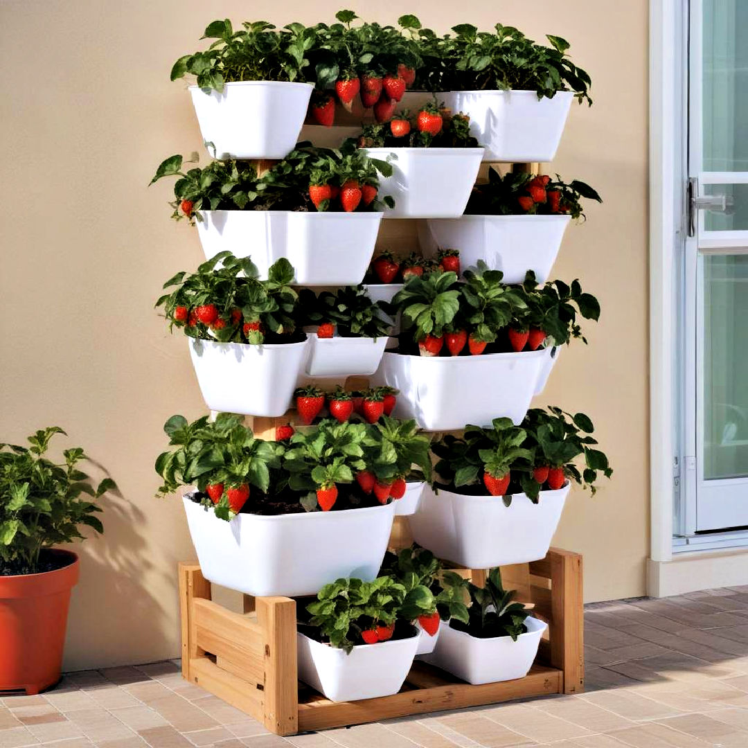 25 Strawberry Planter Ideas You'll Love
