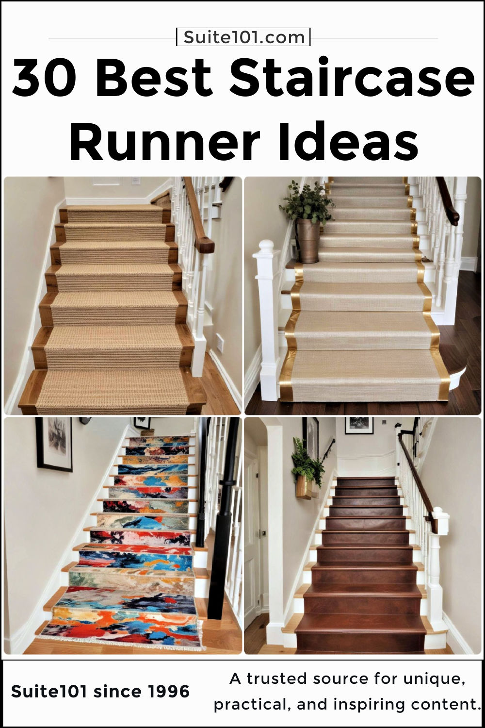 30 Stair Runner Ideas You Can’t Miss
