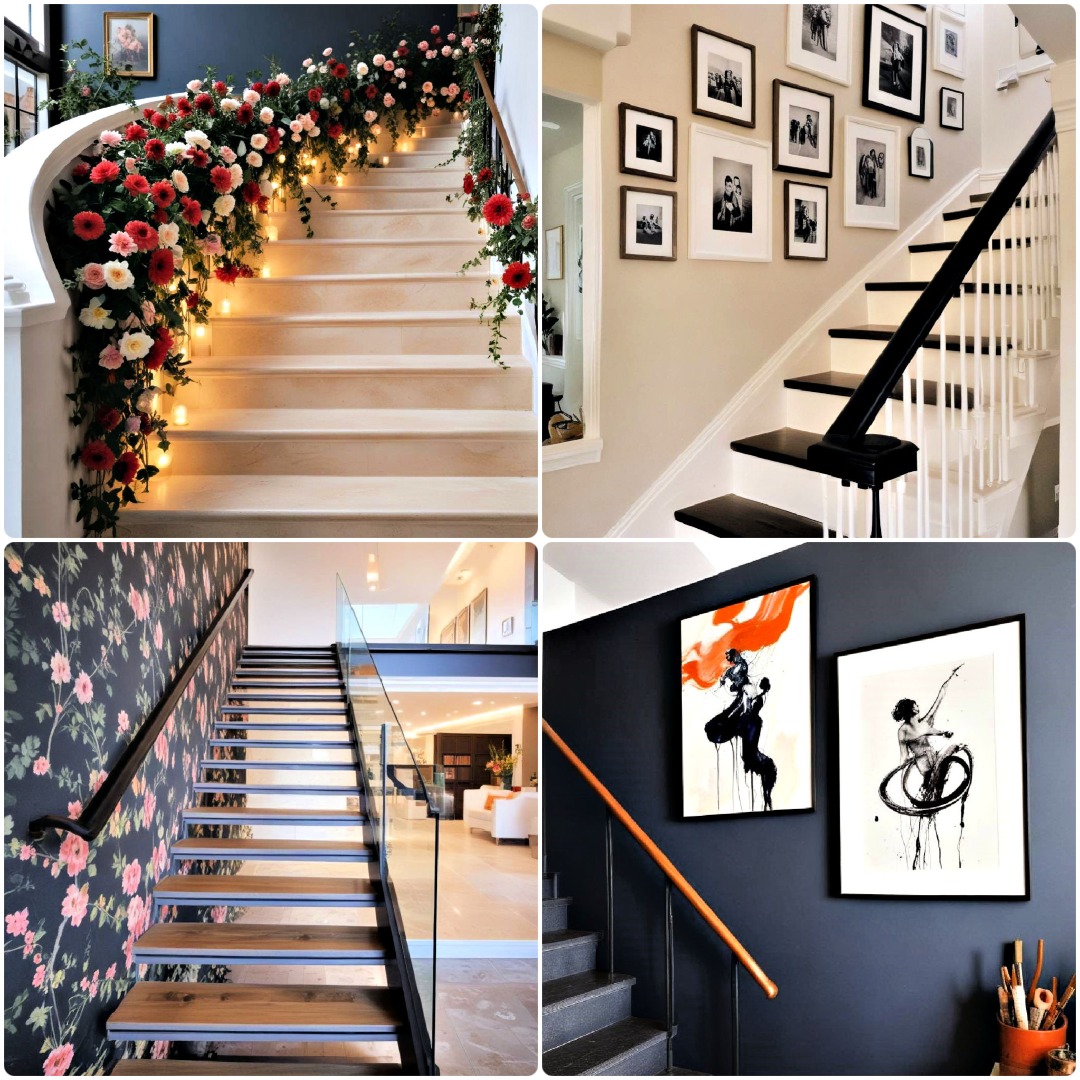 25 Staircase Wall Ideas to Liven Up Your Space