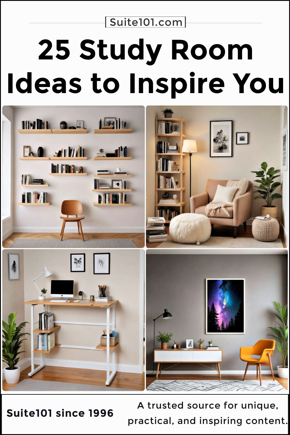 25 Study Room Ideas for Ultimate Concentration