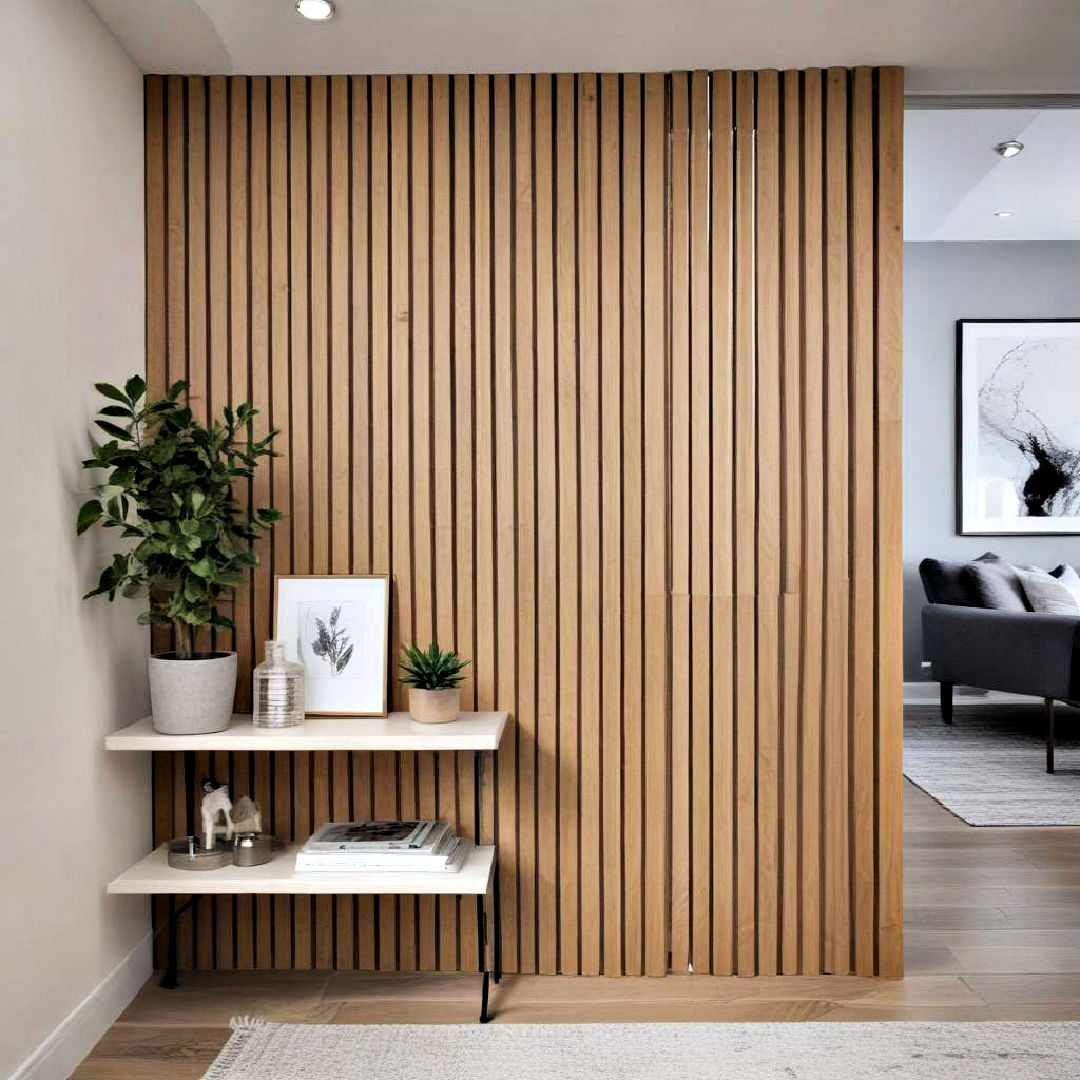40 Wood Slat Accent Wall Ideas to Enhance Your Decor