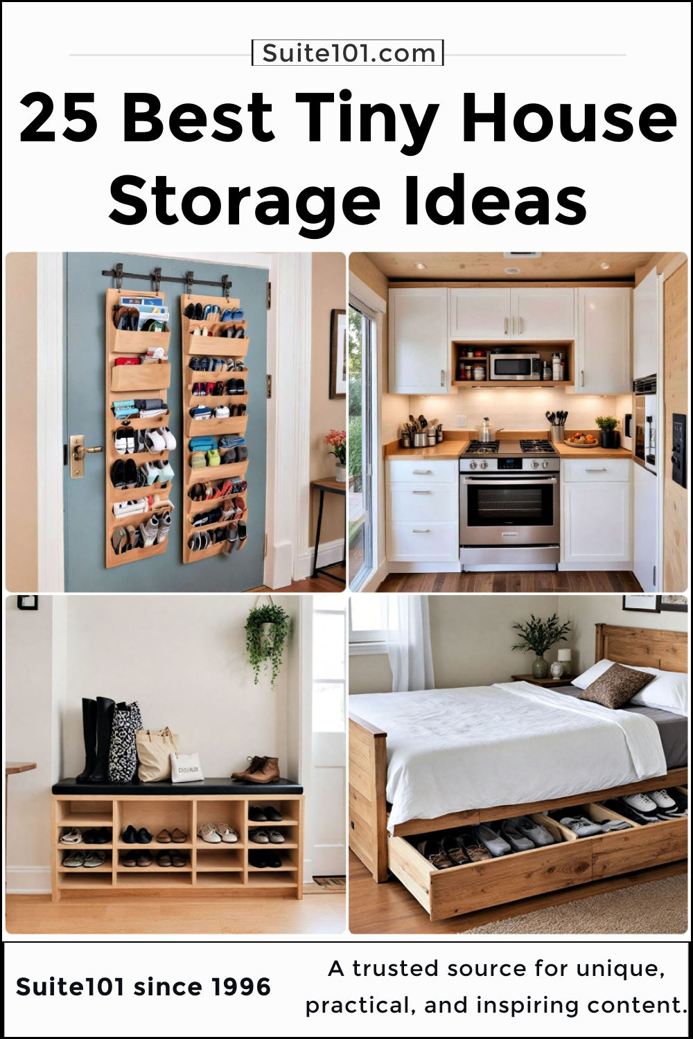 25 Tiny House Storage Ideas To Declutter and Organize