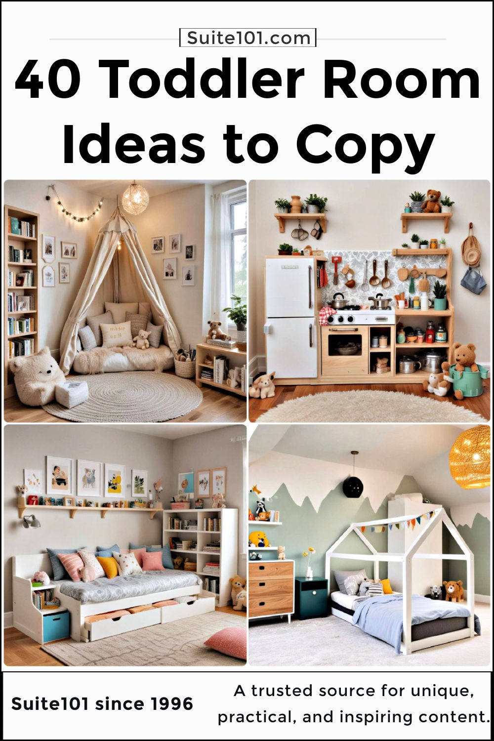 40 Toddler Room Ideas to Transform Your Child's Space