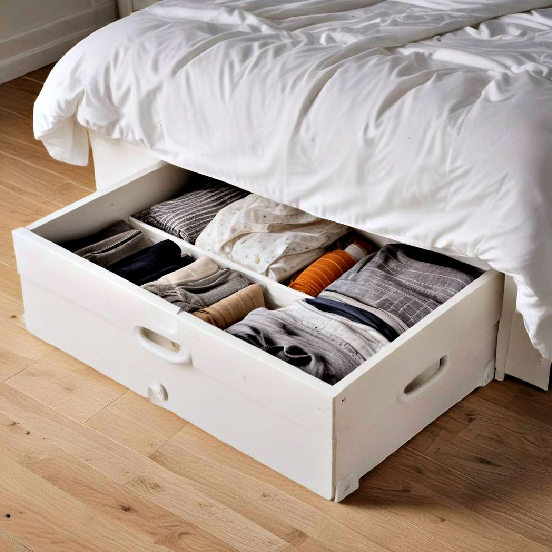 20 Bedding Storage Ideas for A Calm & Organized Bedroom