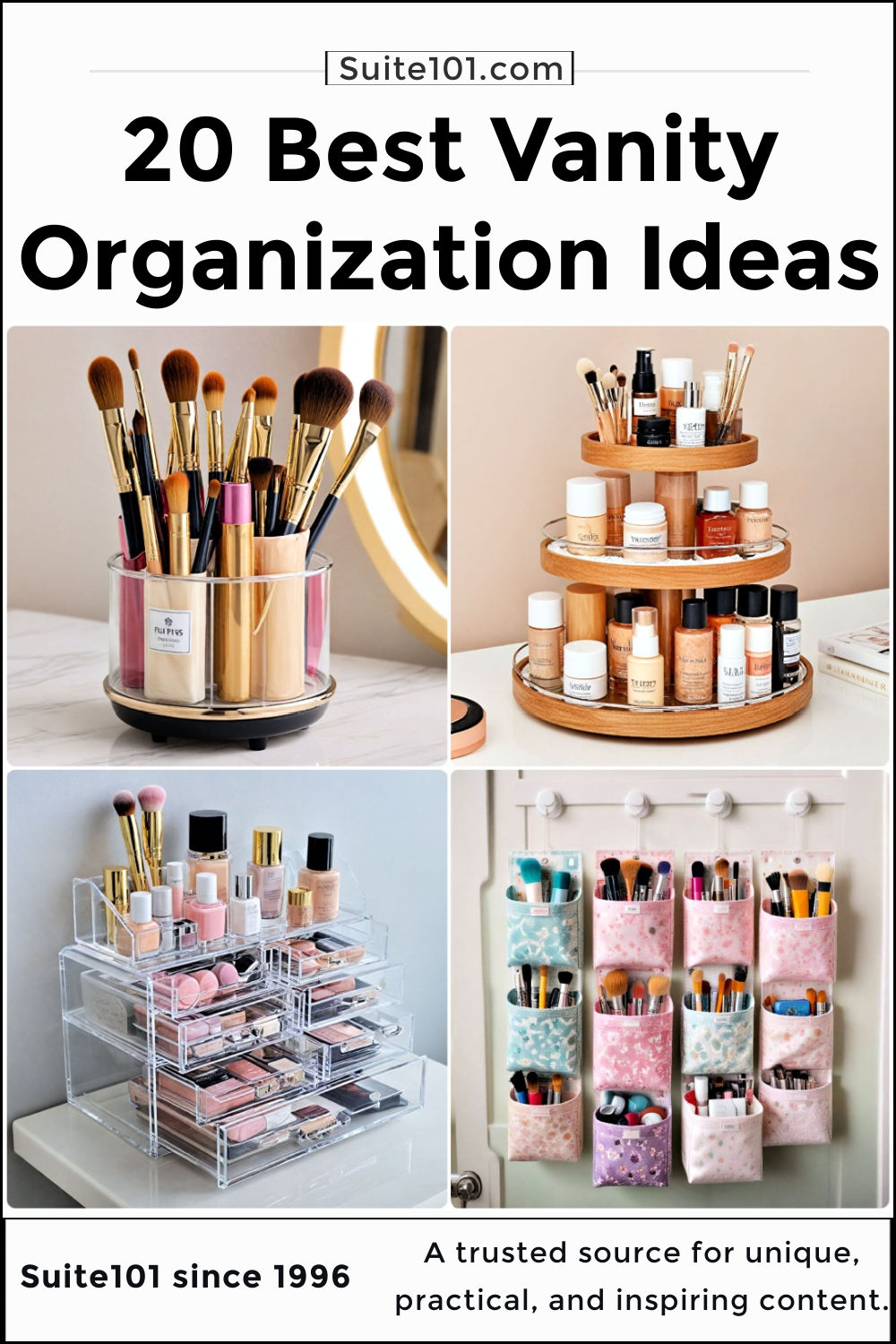 20 Vanity Organization Ideas for a Flawless Space