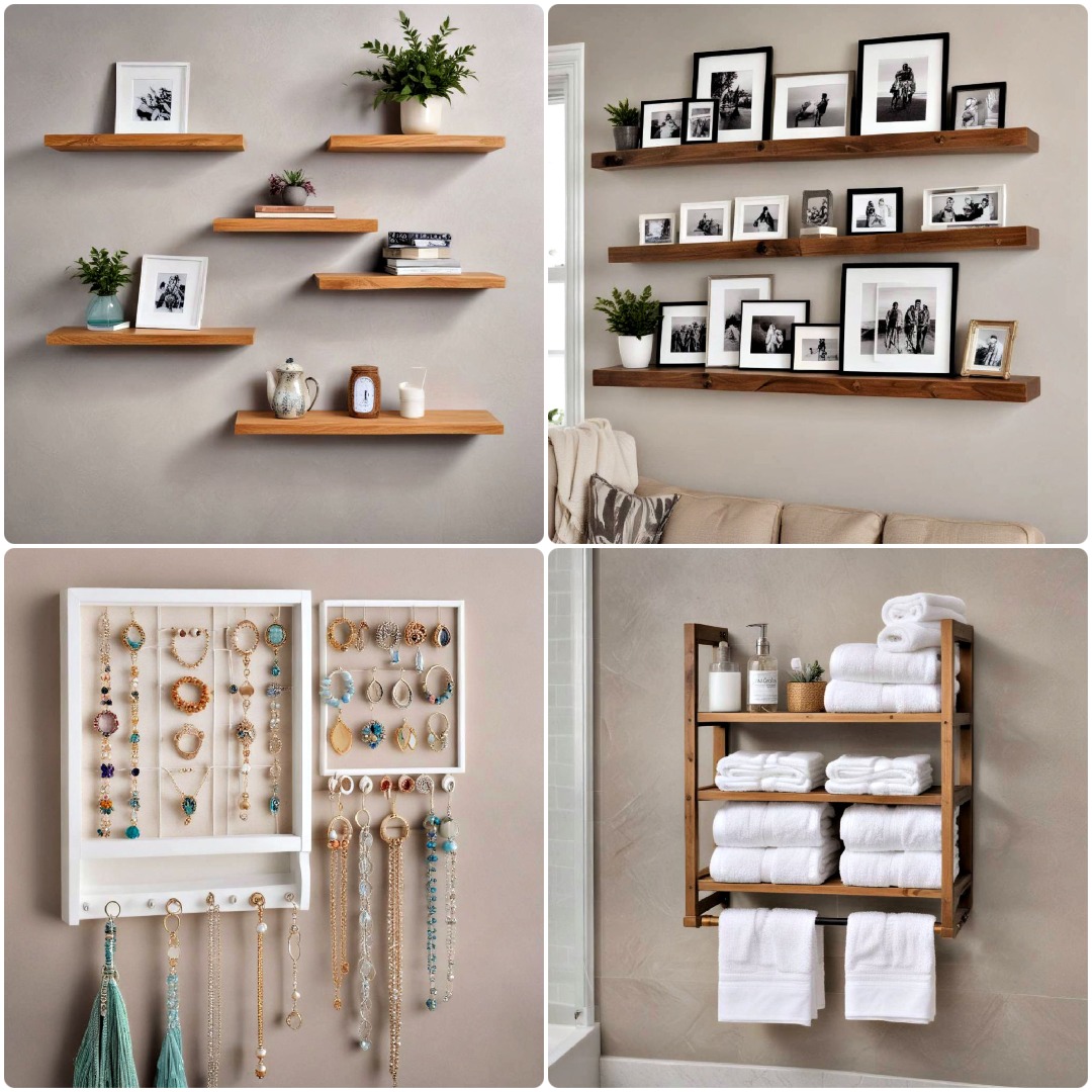 30 Wall Storage Ideas To Declutter Your Home