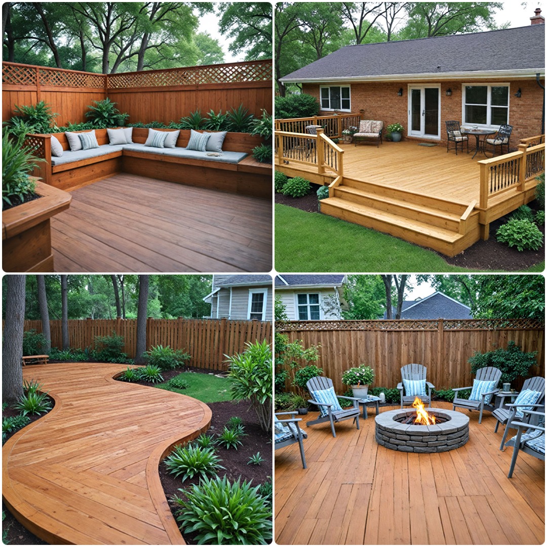 20 Wood Deck Ideas To Transform Your Backyard