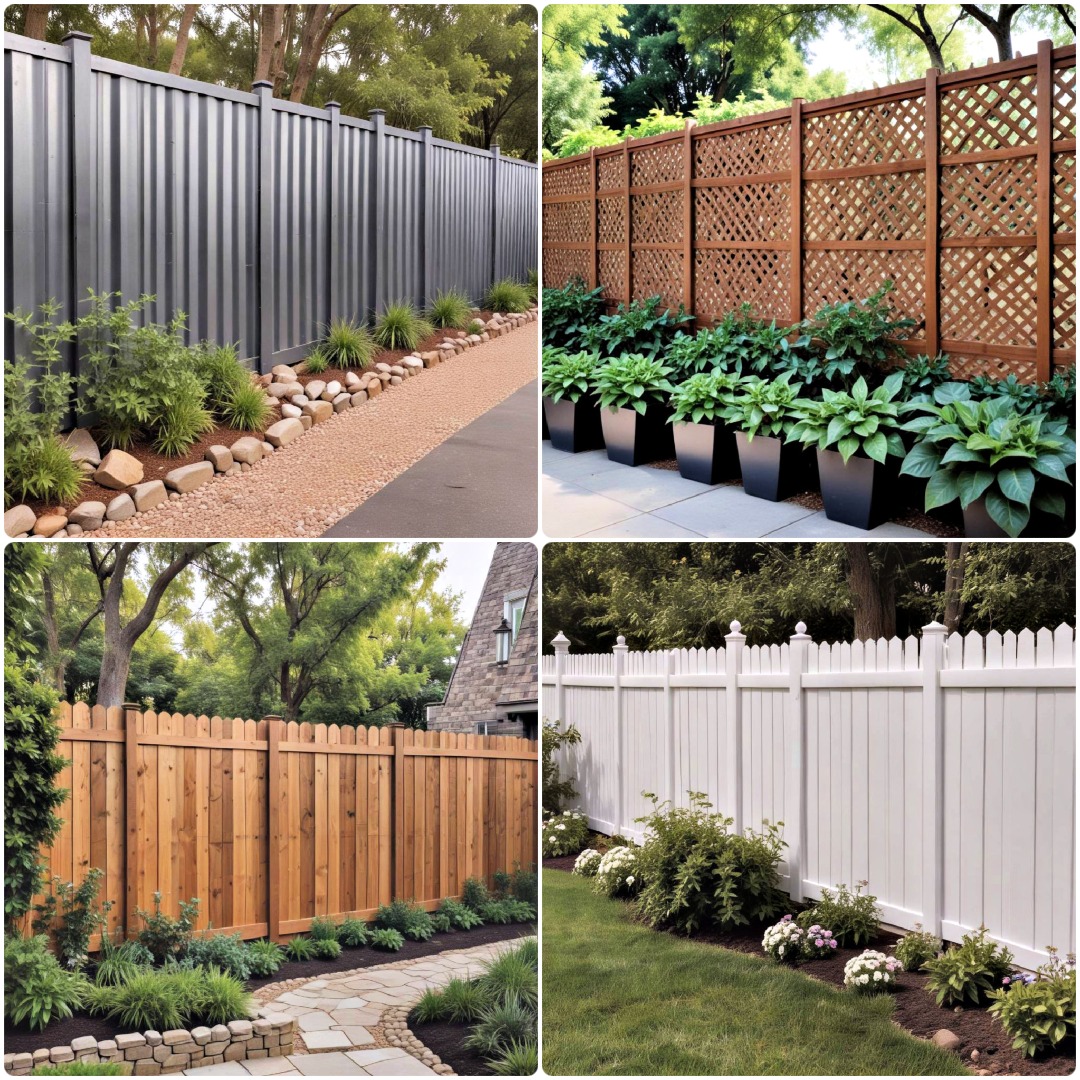 25 Backyard Fence Ideas for Privacy & Security