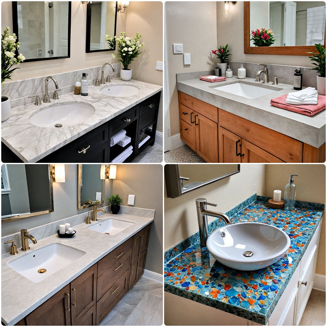 20 Bathroom Countertop Ideas You'll Want To Steal