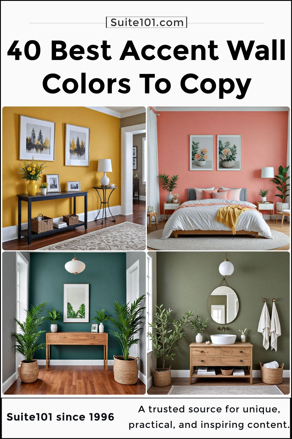 40 Accent Wall Colors To Transform Any Room