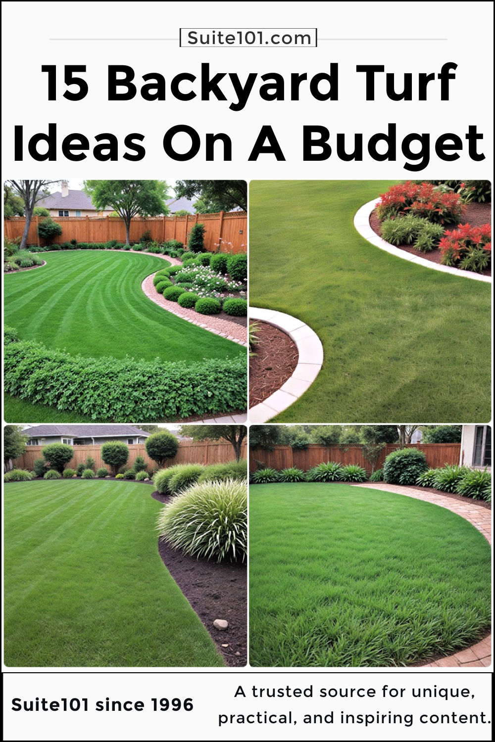 15 Backyard Turf Ideas To Achieve Your Dream Oasis