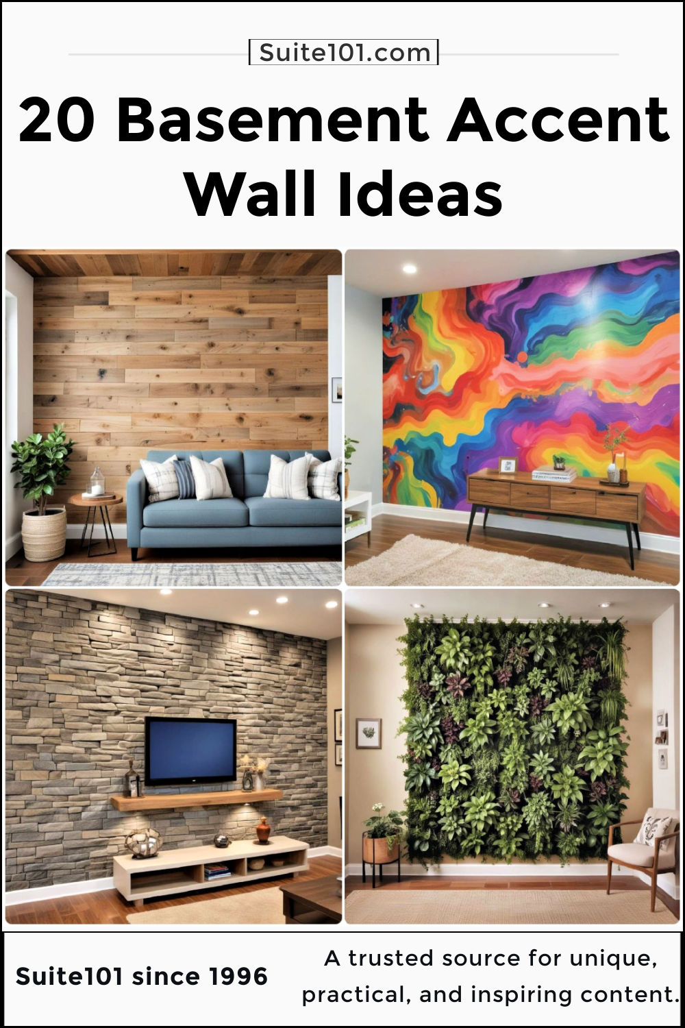 20 Basement Accent Wall Ideas for Every Style