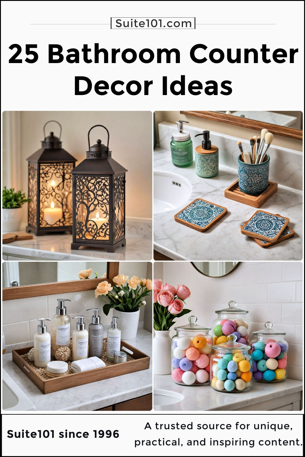 25 Bathroom Counter Decor Ideas That Will Inspire You