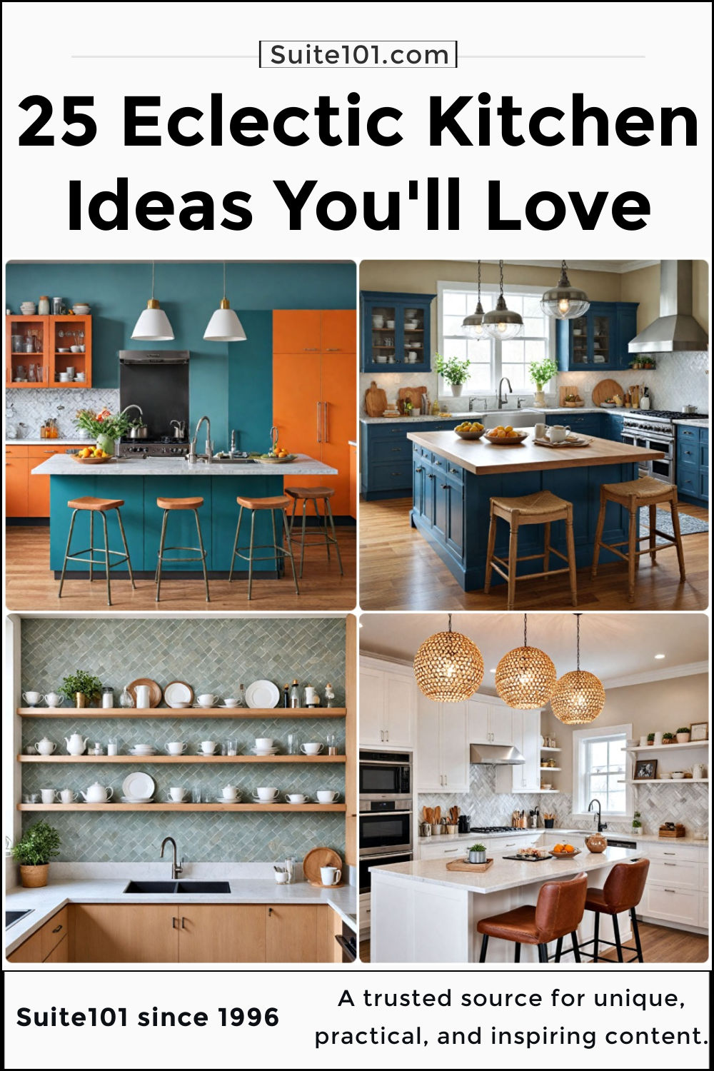 25 Eclectic Kitchen Design Ideas To Spice Up Your Home