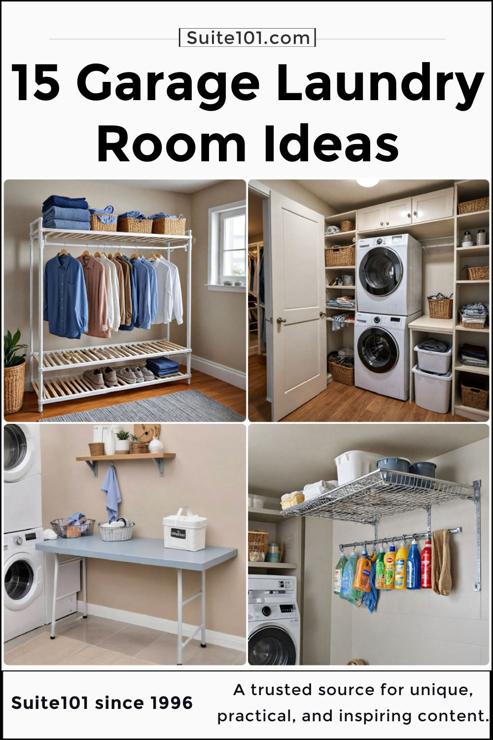 15 Garage Laundry Room Ideas To Maximize Efficiency