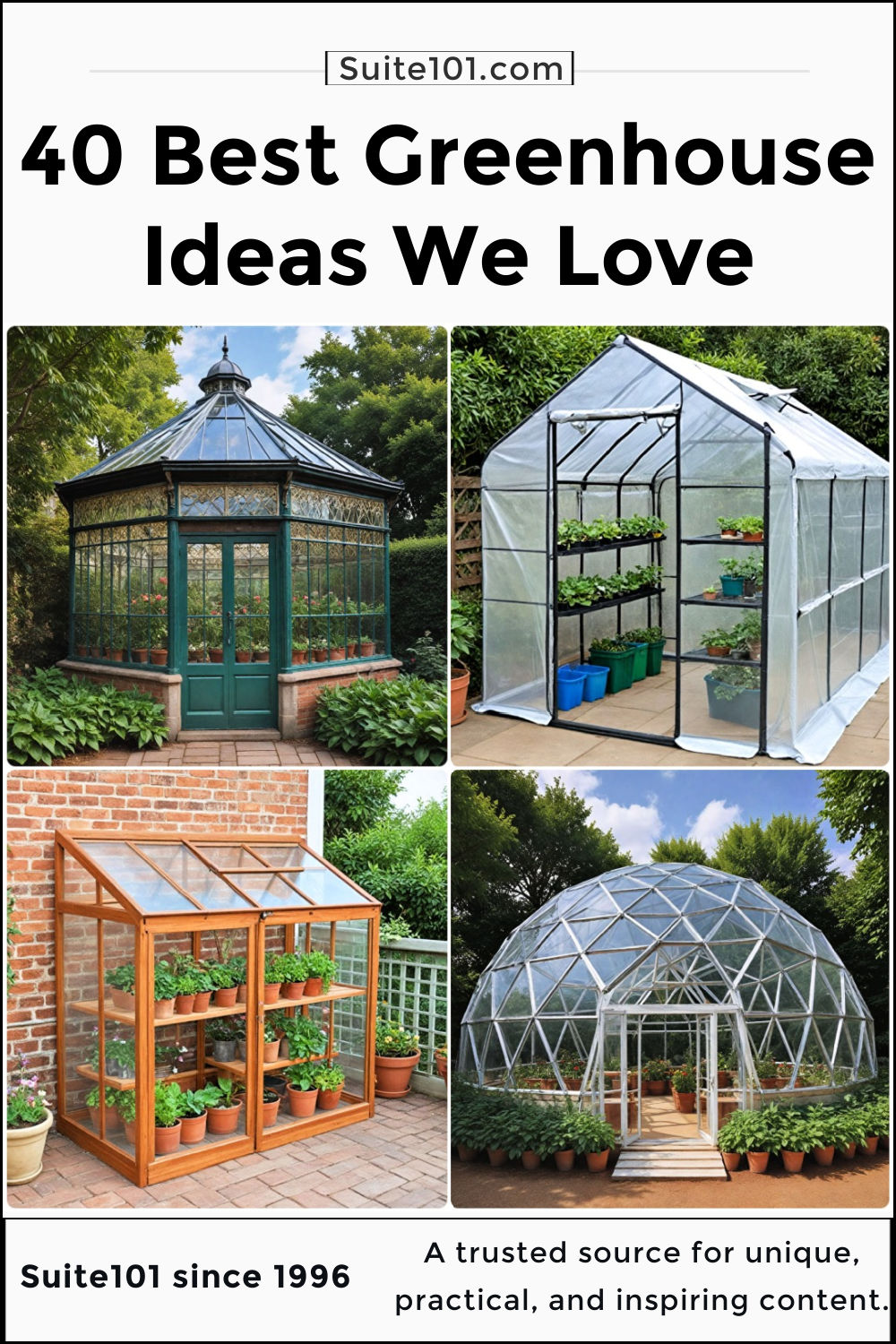 40 Greenhouse Ideas and Designs To Get Inspired
