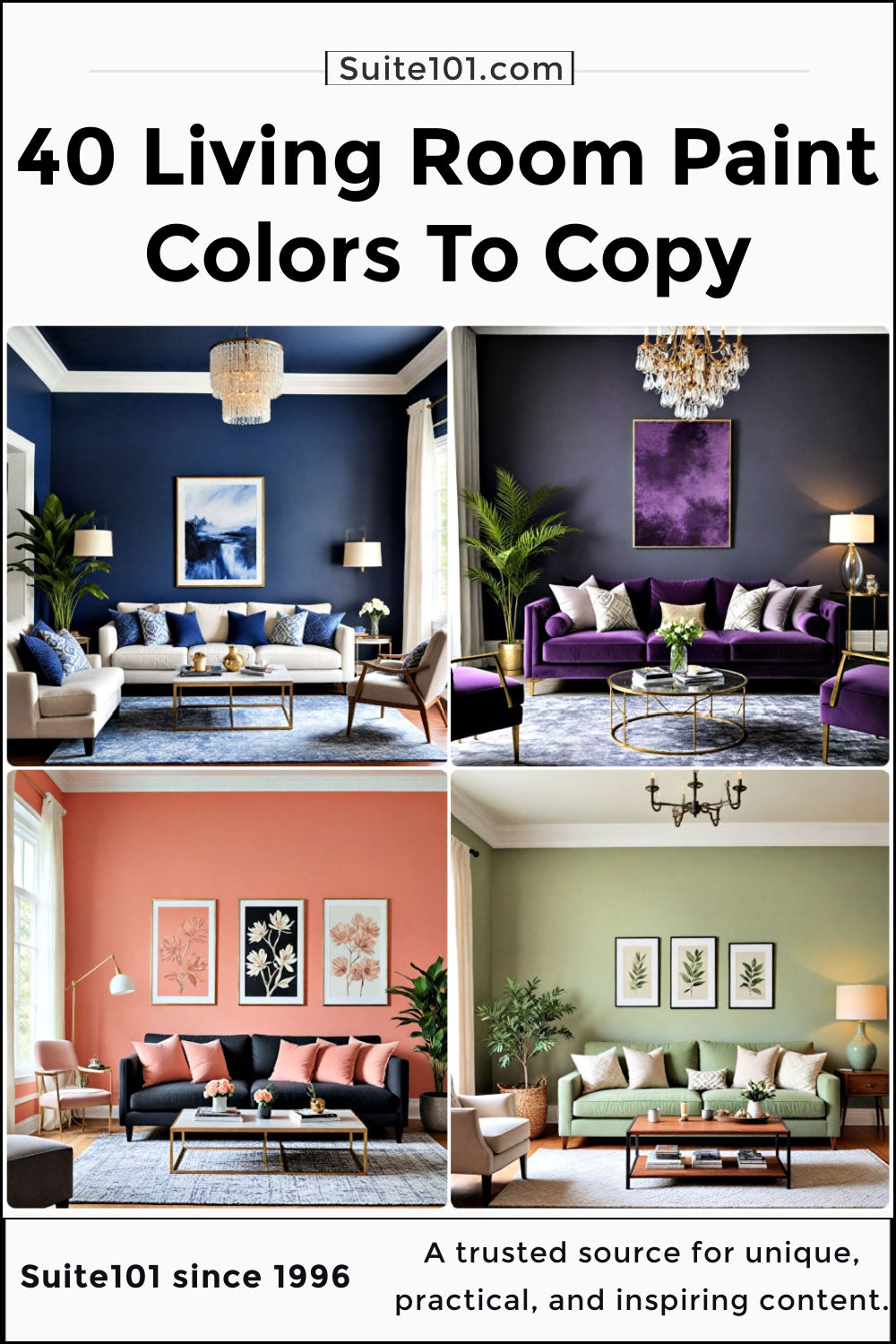 40 Living Room Paint Colors To Refresh Your Home