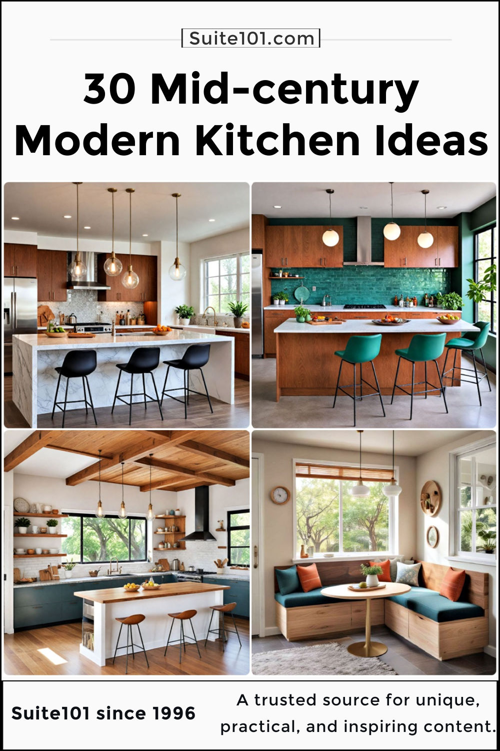 30 Mid-Century Modern Kitchens for Your Home
