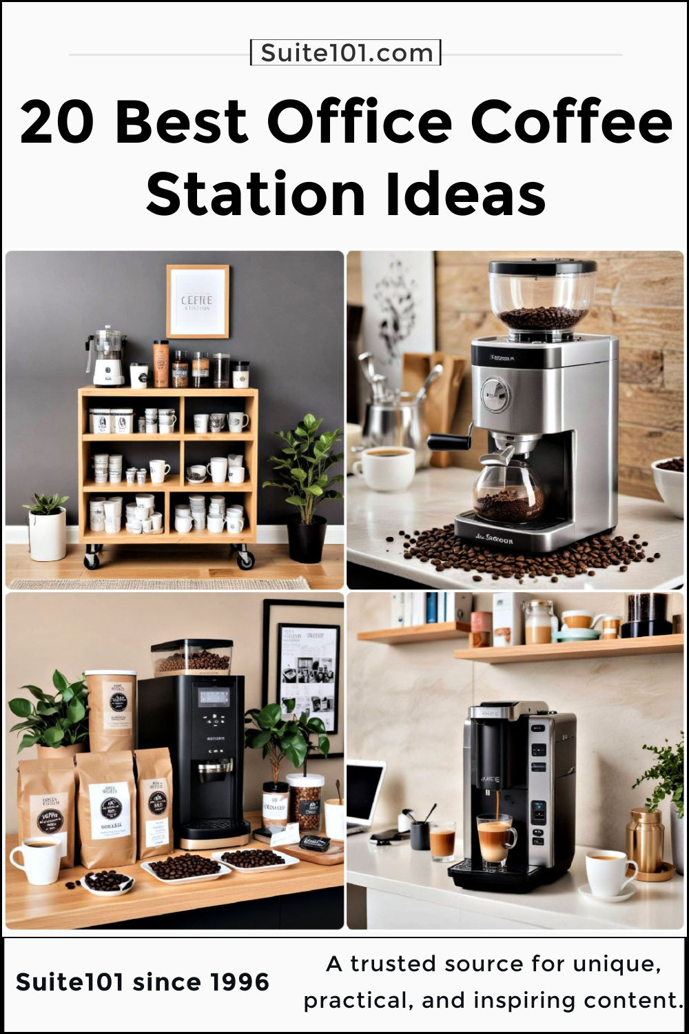 20 Office Coffee Station Ideas For A Dream Break Room