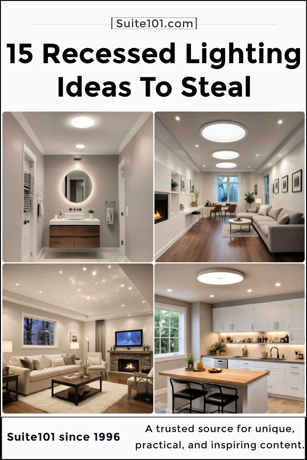 15 Recessed Lighting Ideas To Create the Perfect Mood