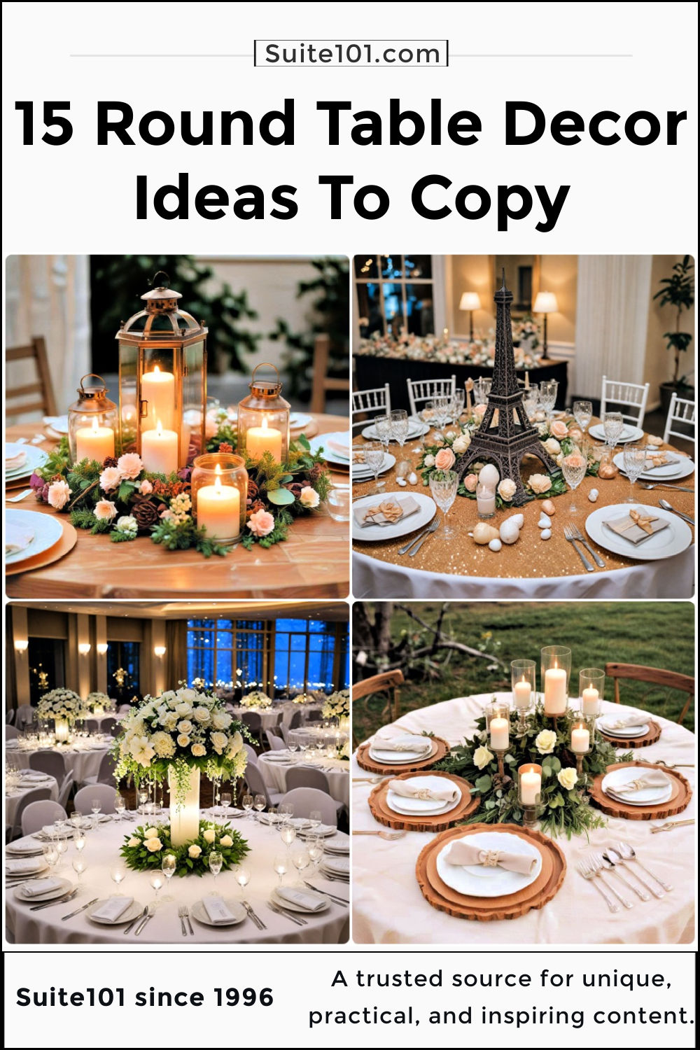 15 Round Table Decor Ideas for Every Occasion