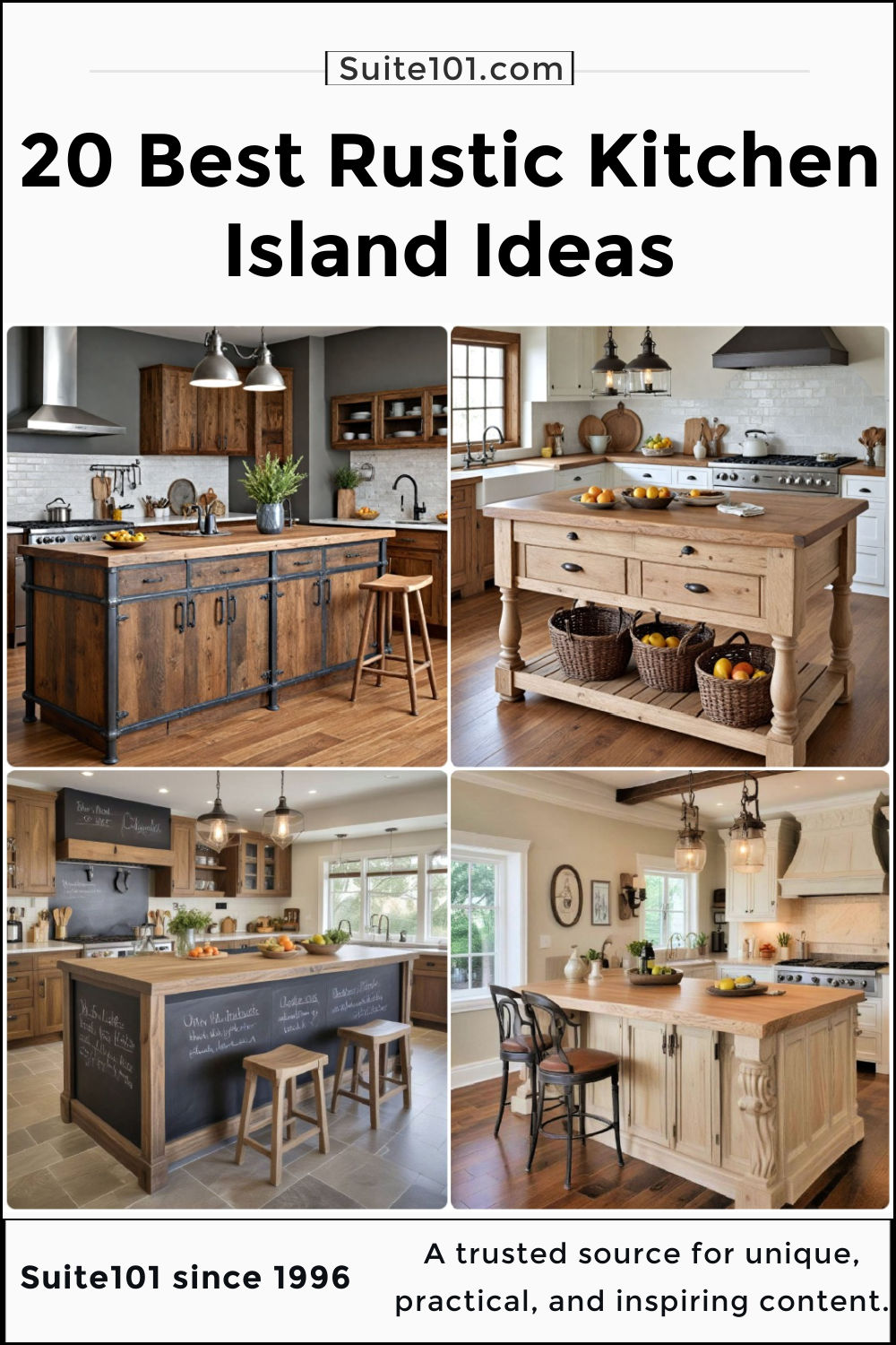 20 Rustic Kitchen Islands for A Cozy Space