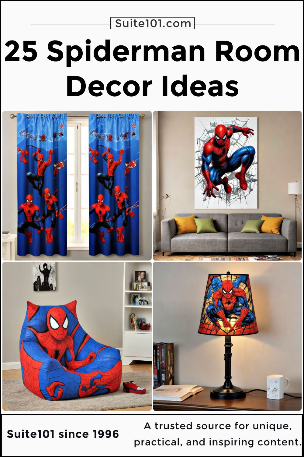25 Spiderman Room Decor Ideas for Marvel Fans