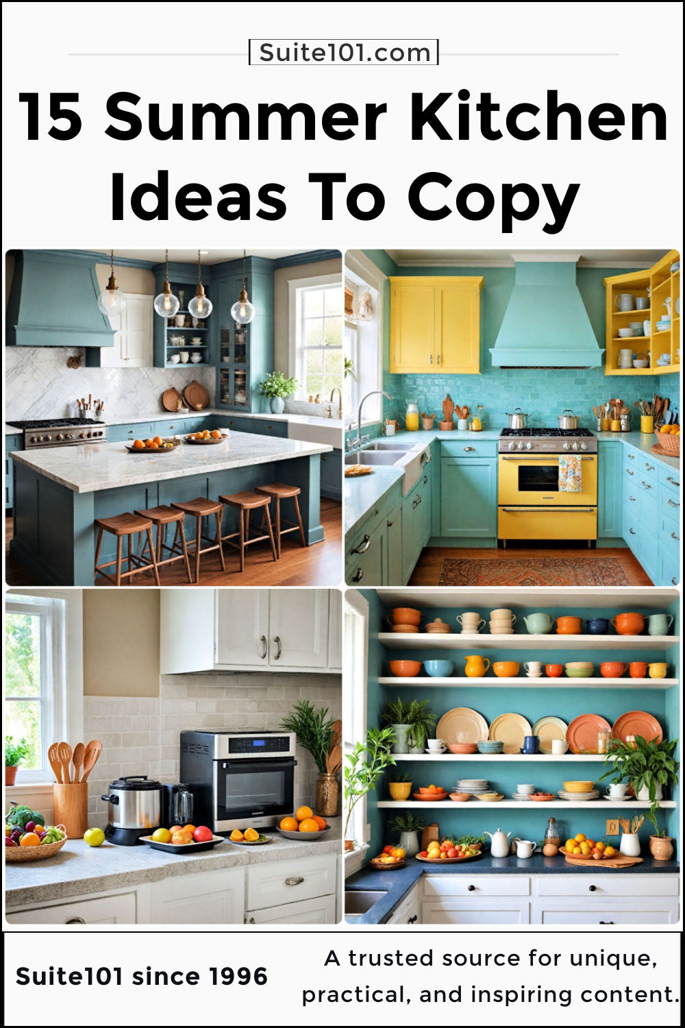 15 Summer Kitchen Ideas For Your Home